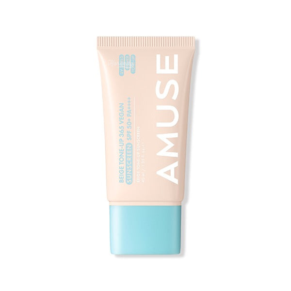 Amuse - Beige Tone up 365 Vegan Sunscreen SPF 50+ PA++++ (Ton Eşitleyi – Korendy