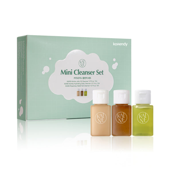 Kaine Mini Cleanser Set (30ml+30ml+30ml) – Korendy