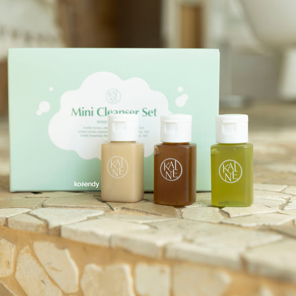 Kaine Mini Cleanser Set (30ml+30ml+30ml) – Korendy