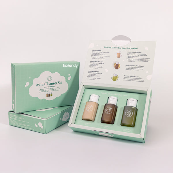Kaine Mini Cleanser Set (30ml+30ml+30ml) – Korendy