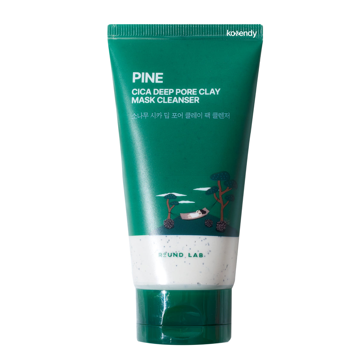 Round Lab Pine Cica Deep Pore Clay Mask Cleanser – Korendy